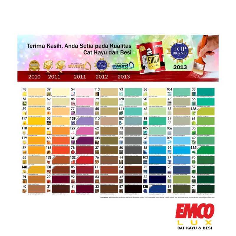 Jual Emco Lux Cat Kayu & Besi 1kg Warna Coklat Brown Cokelat Beige Khaki - Std 42 Coklat Gaharu ...