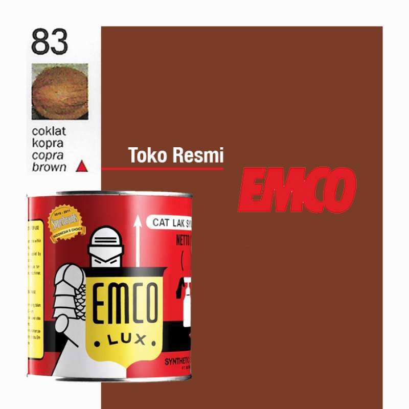 Jual Emco Lux Cat Kayu & Besi 1kg Warna Coklat Brown Cokelat Beige Khaki - Std 42 Coklat Gaharu ...