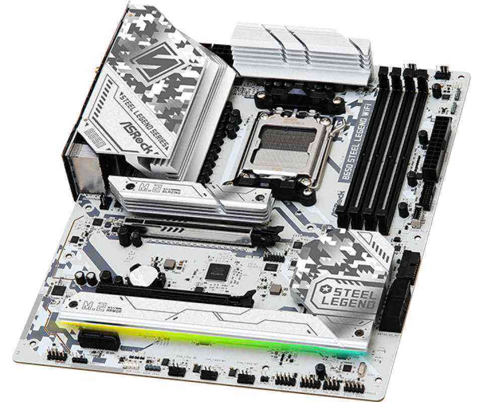 Jual Motherboard Asrock B650 Steel Legend Wifi Mobo Amd Socket Am5 ...