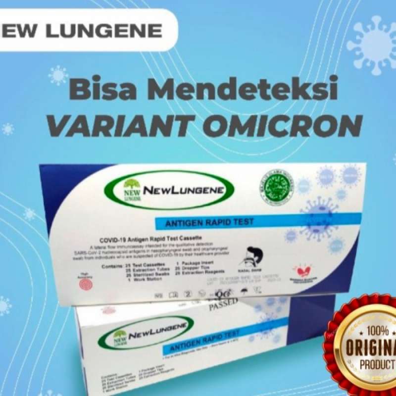 Jual Newlungene New Lungene Swab Antigen Omicron Di Seller Yama ...