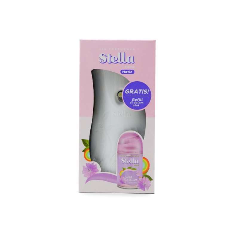 Jual Air Freshener Stella Matic Box Set (alat + Refill 225 Ml +baterai ...