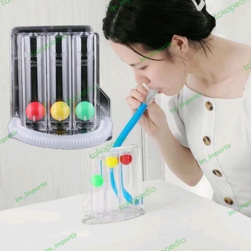 Jual Ready Spirometer Latihan Pernapasan Respirometer Incentive Spirometry Di Seller Sweet Shop ...