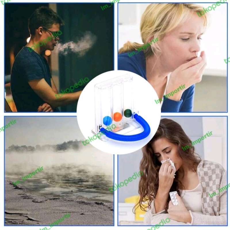 Jual Ready Spirometer Latihan Pernapasan Respirometer Incentive ...