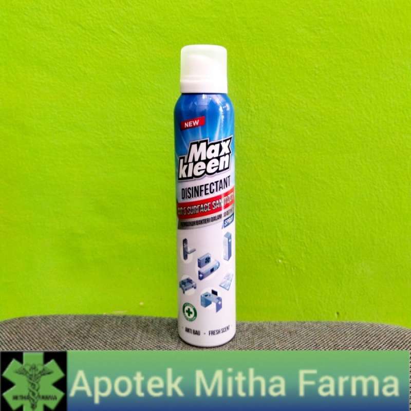 Jual Max Kleen Disinfectant 200ml Air And Surface Sanitizer Di Seller ...