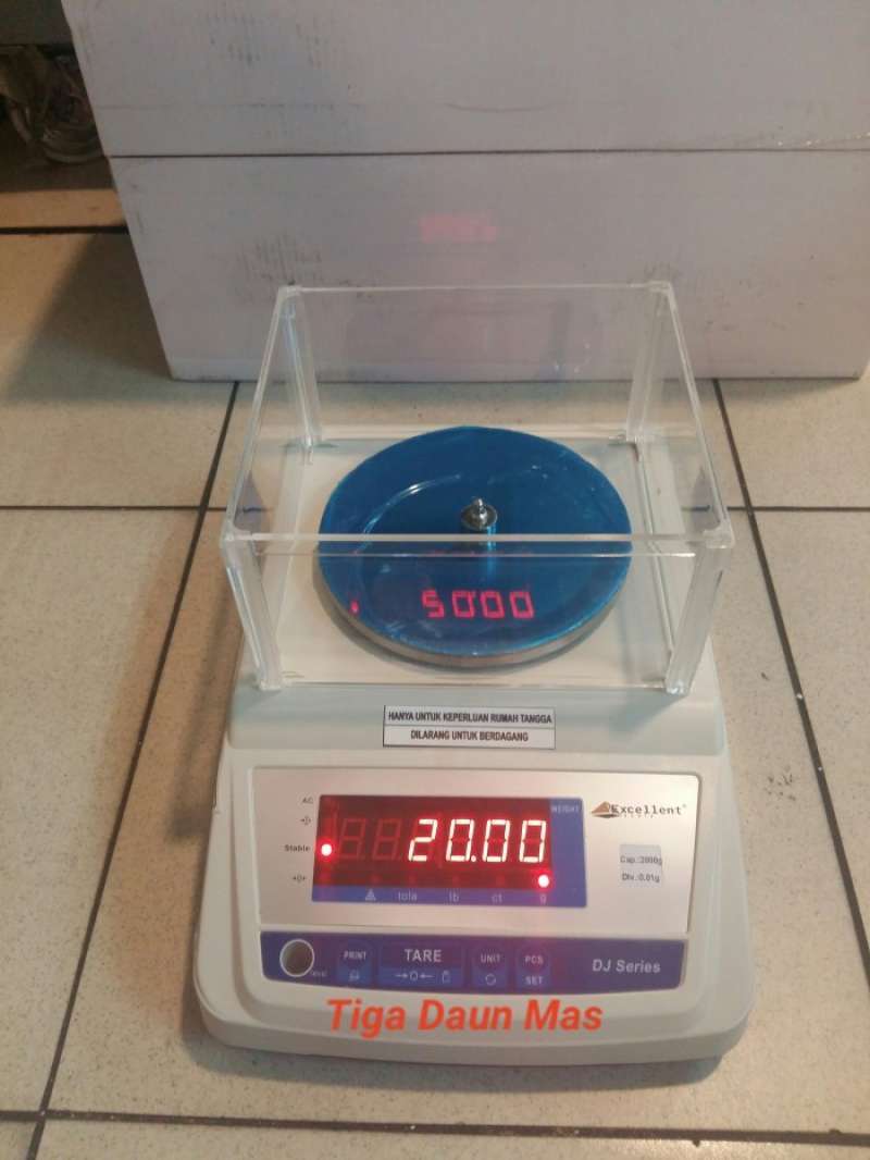 Promo Timbangan Emas / Timbangan Lab / Timbangan Analitik Excellent 600 ...