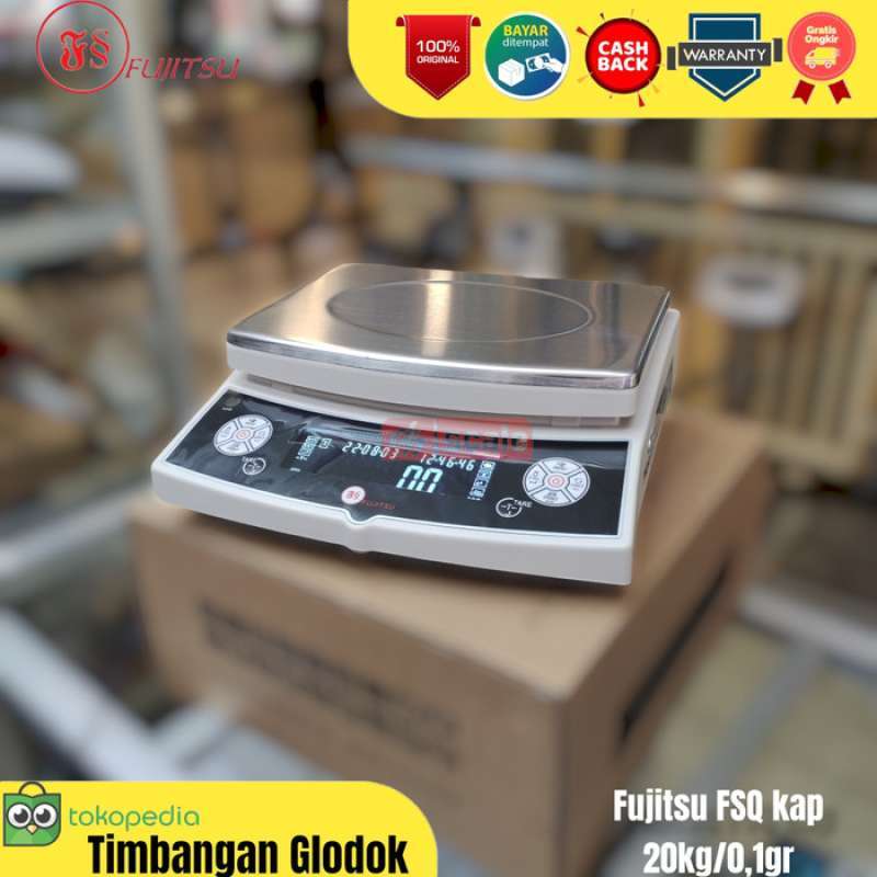 Promo Fujitsu Fsq 20 Kg, Timbangan Lab, Analitik, Emas Diskon 33% Di ...