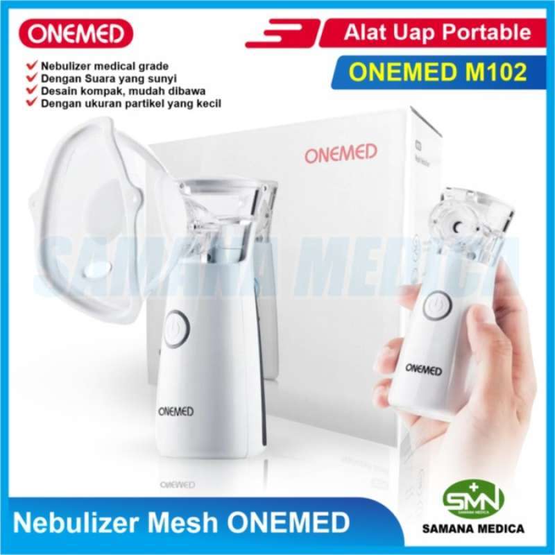 Jual Nebulizer Mesh Onemed M102 Alat Uap Portable - Alat Terapi ...