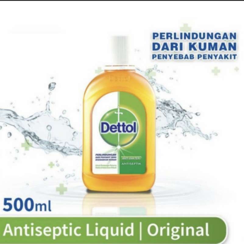 Jual Dettol Antiseptik Liquid Cair 500ml Asli Original Di Seller Velvet ...