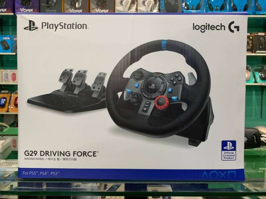 Jual Logitech Driving Force G29 Racing Wheel Pc Ps3 Ps4 Playstation 3 4 ...