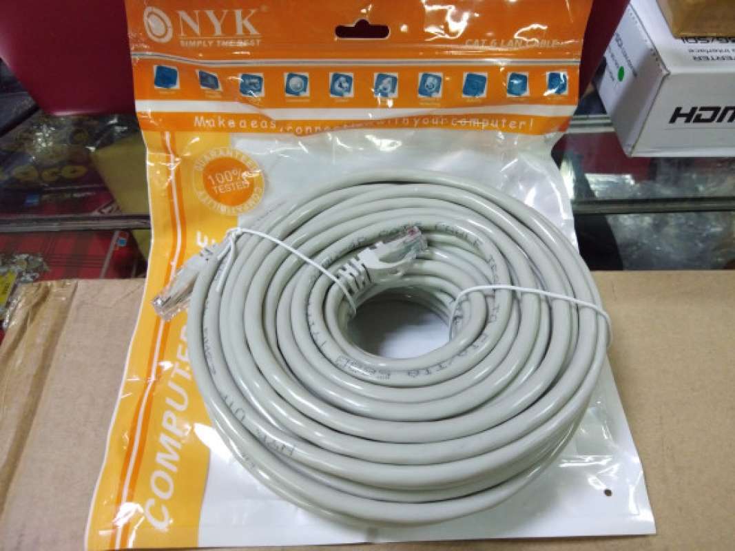 Jual Nyk Kabel Lan 20m Cat6 Di Seller Sweet Shop - Cengkareng Timur, Kota Jakarta Barat | Blibli
