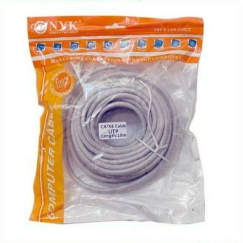 Jual Kabel Lan Cat6 5m Nyk Di Seller Velvet Store - Cengkareng Timur, Kota Jakarta Barat | Blibli