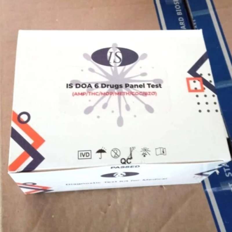 Promo Drug Test 6 Parameter Isi 25 Pcs Merk Is Akd Diskon 33% Di Seller ...
