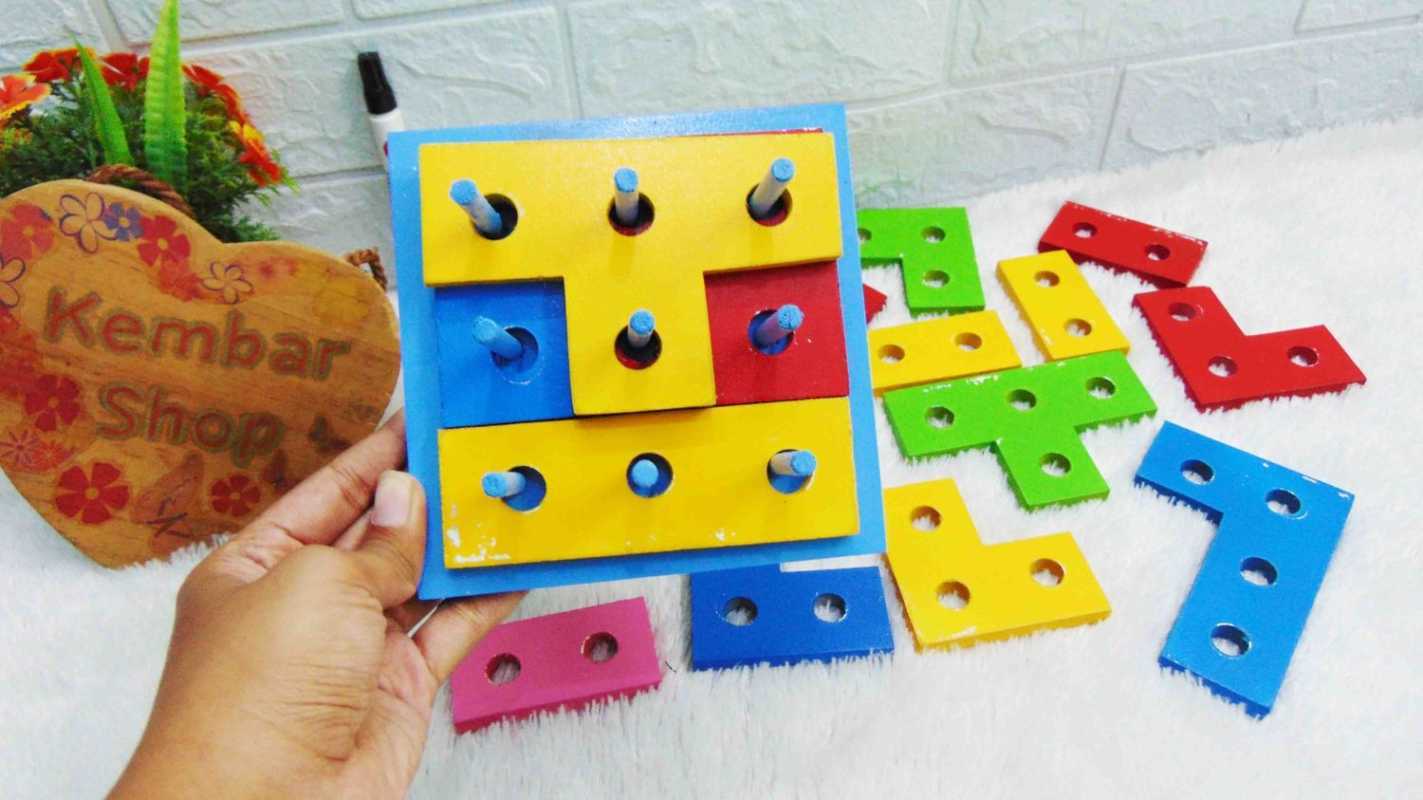 Jual Ape-tetris Mainan Edukasi Anak Alat Peraga Puzzle Tetris Susun ...