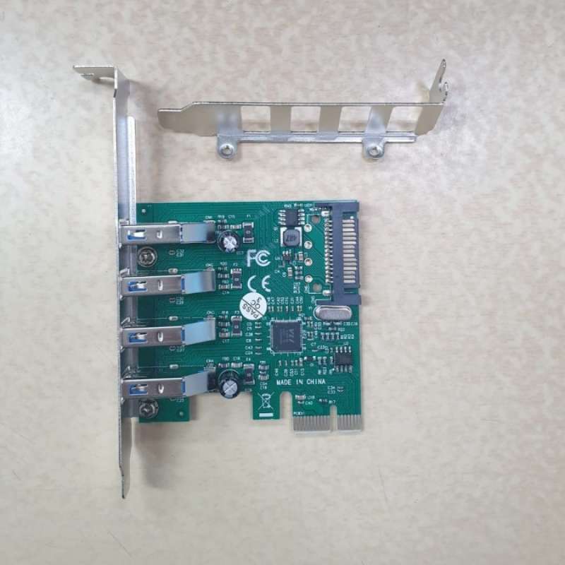 Jual Netline Pci Express Pcie Usb 3.0 4 Port Free Low Profile Bracket Di Seller Velvet Store ...