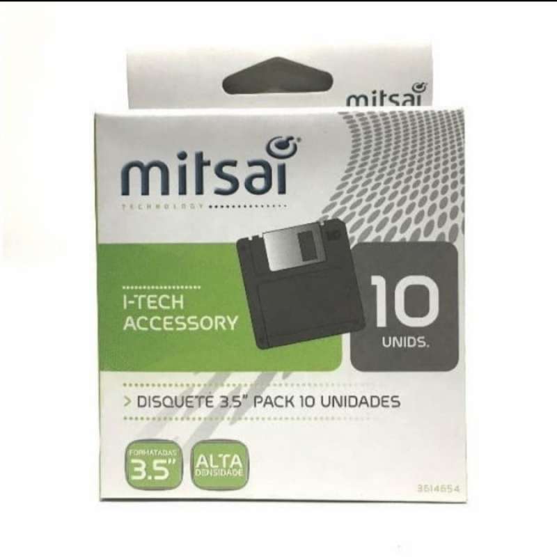 Jual Disket Mitsai / Floppy Disket / Floppy Disc Isi 10 Pcs Di Seller ...