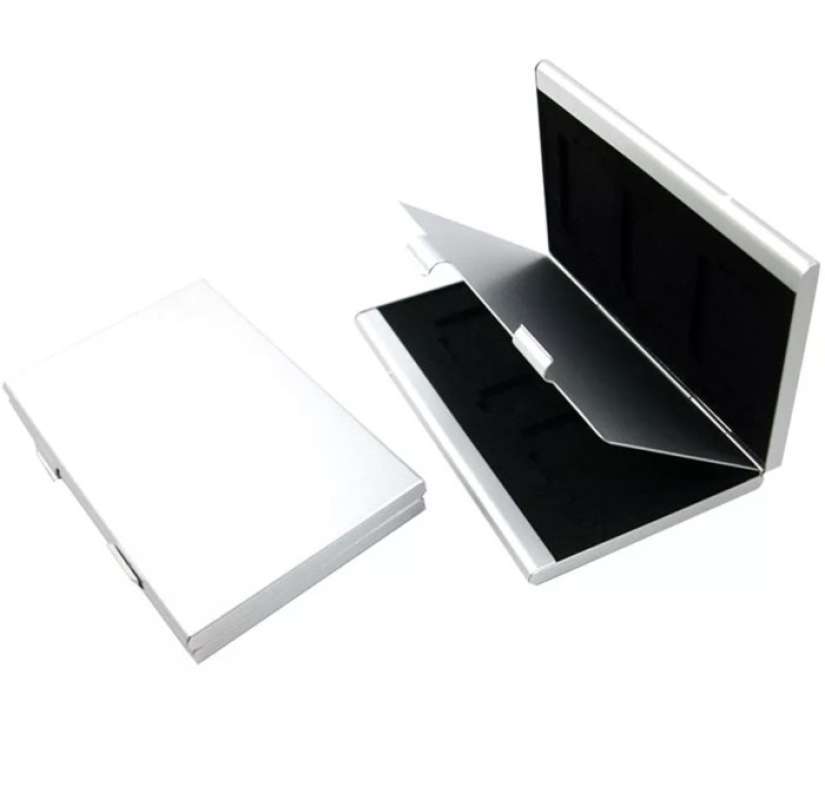 Jual Metal 10 In 1 Card Storage Kotak Simpan Memory 10 In 1 Micro Tf ...