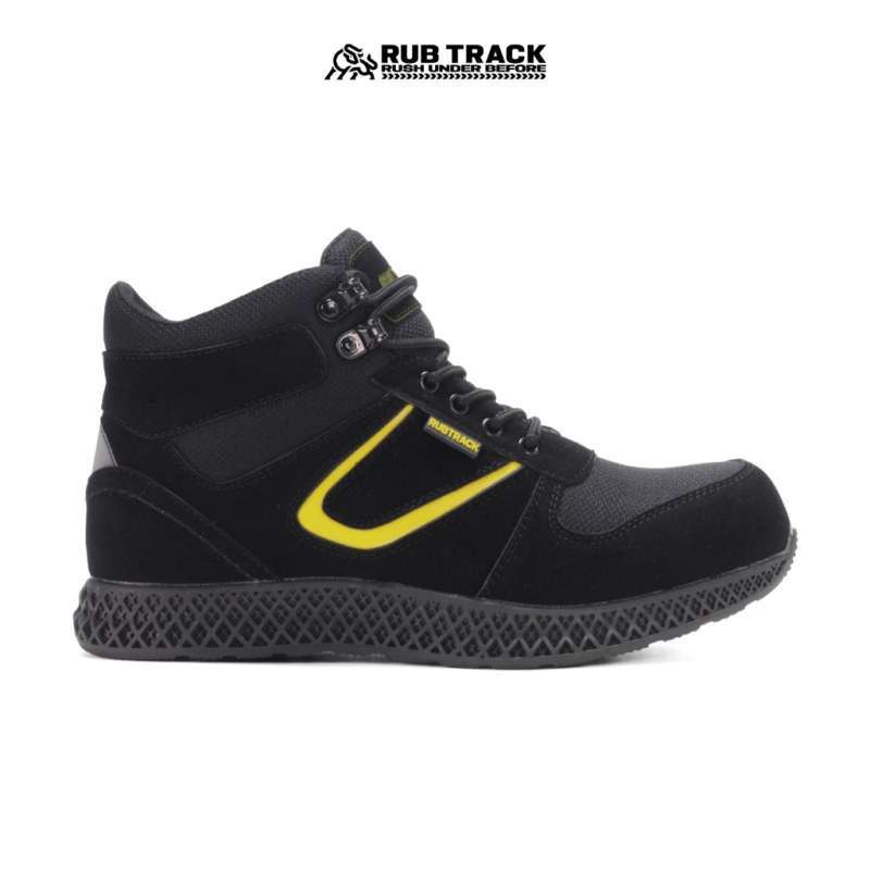 Promo Rubtrack - Sepatu Safety Shoes Pria Ujung Besi Turbo High Sepatu ...