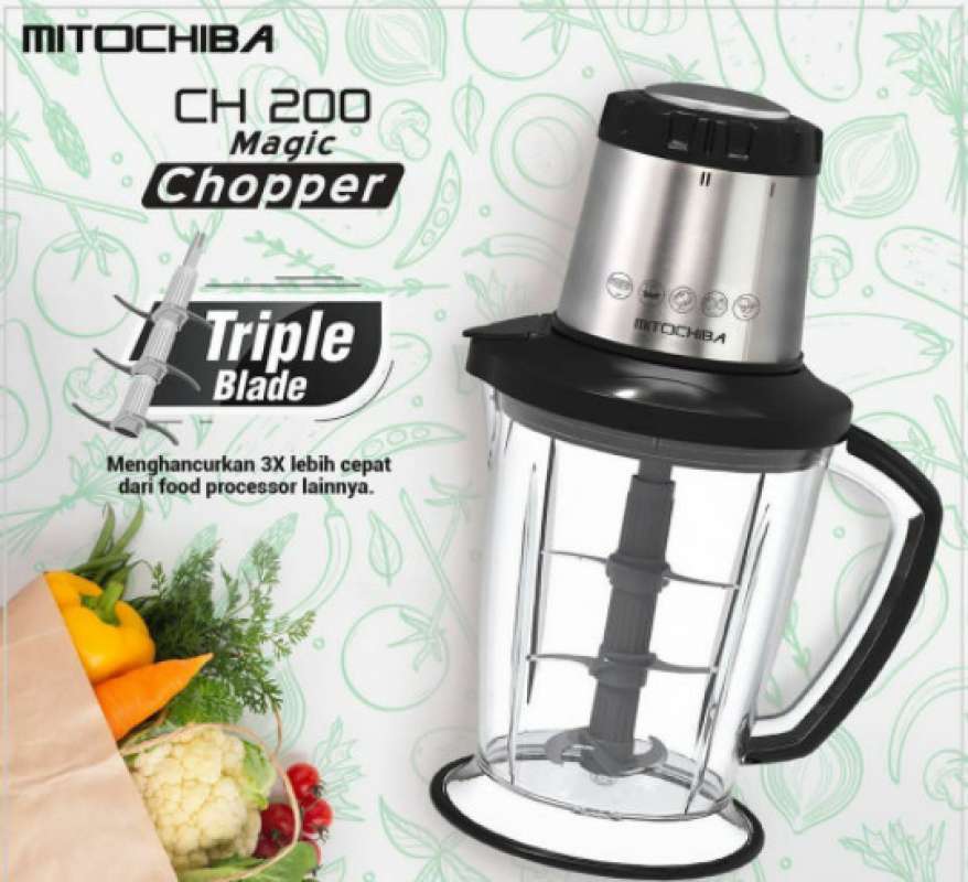 Promo Chopper Ch-200 Ch-100 Food Chopper Food Blender Chopper Diskon 50 ...