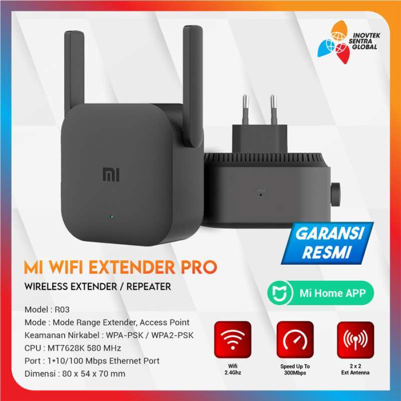 Jual Xiaomi Mi Wi-fi Range Extender Repeater Pro / Ac1200 - Garansi ...