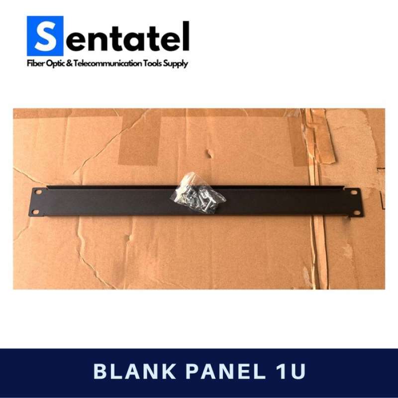 Jual Blank Panel 1u Accesories Rack Server Include Baut Cagenut Di ...