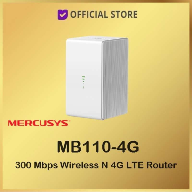 Jual Mercusys Mb110-4g N300 4g Lte Modem Wireless Router Mb 110 - 4g Di ...