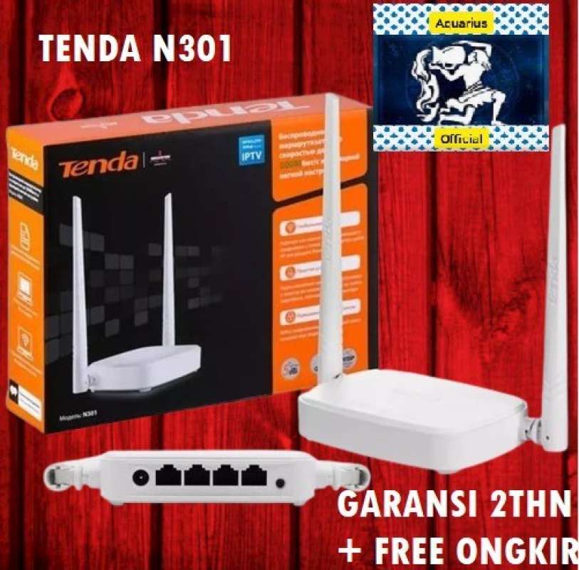 Jual Tenda N301 Router Wireless 300mbps Easy Setup Router Di Seller Sweet Shop - Cengkareng ...