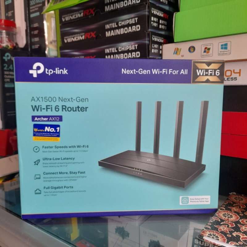 Jual Tplink Archer Ax12 Ax1500 Next-gen Wi-fi 6 Router Di Seller Velvet ...