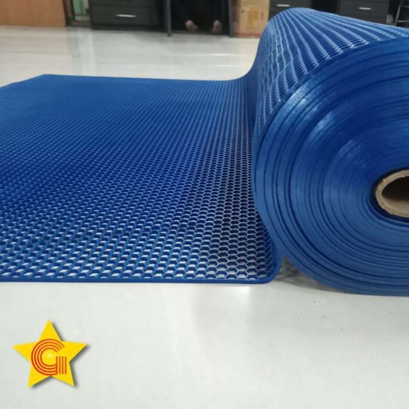 Jual Karpet Pvc Hexagonal 100x120cm 4mm Kamar Mandi Anti Slip Honeycomb ...