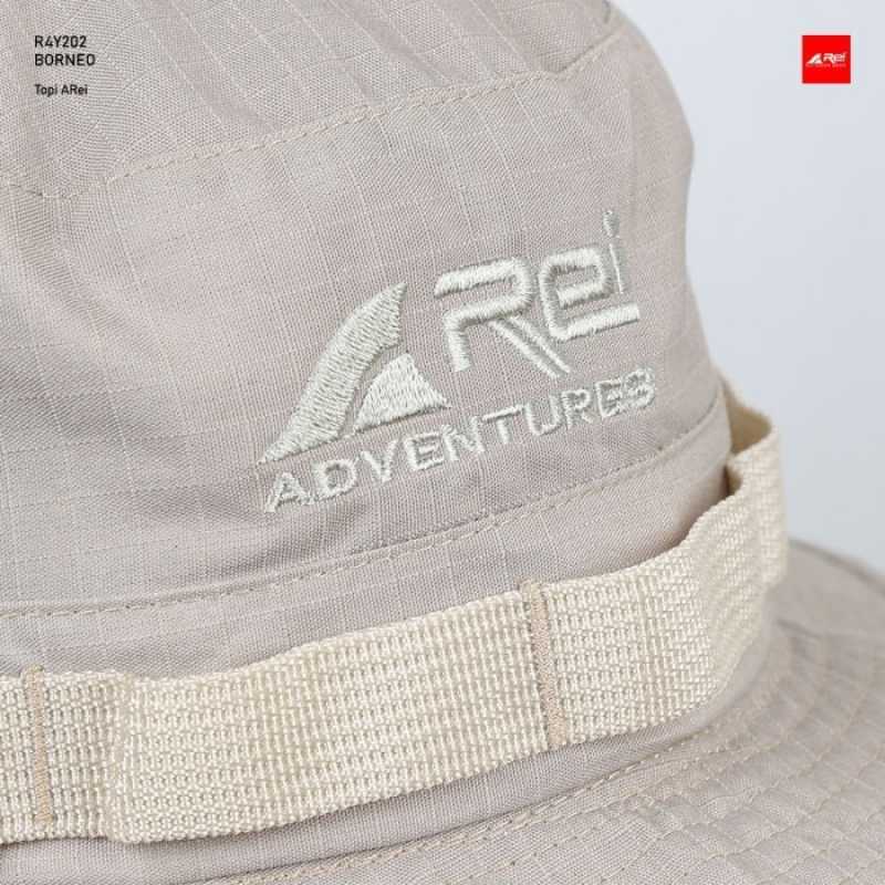 Jual Topi Rimba / Jungle Hat Pria Borneo Arei Outdoorgear - Cream M Di ...