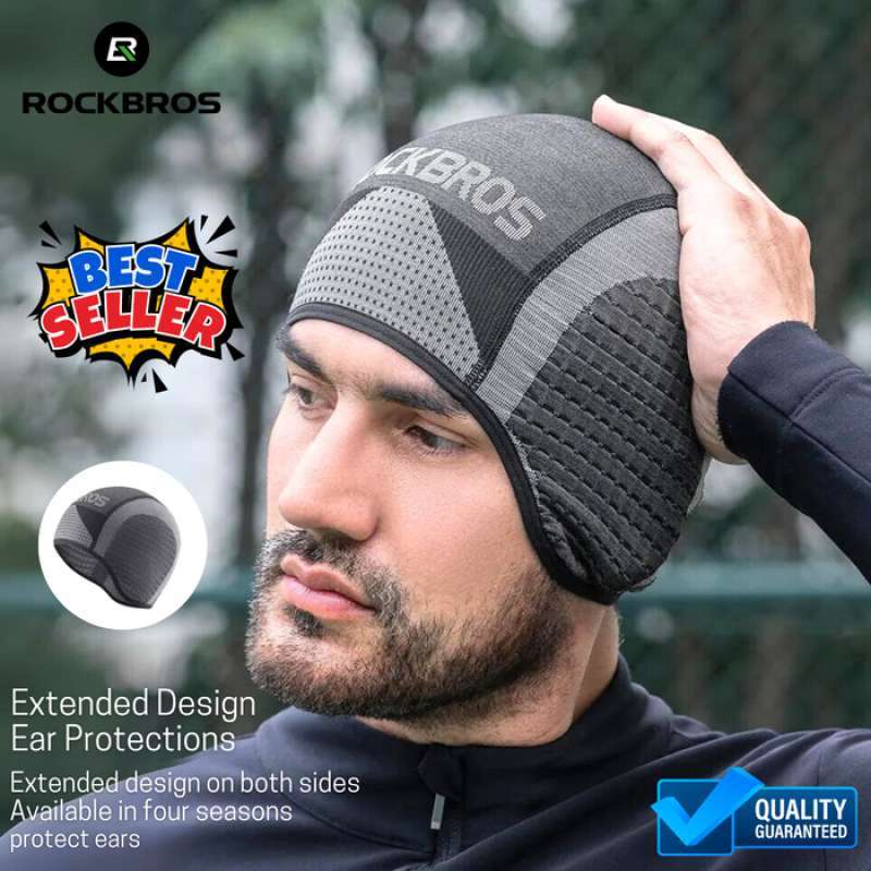 Jual Rockbros Penutup Kepala Helm Cap Topi Kupluk Balaclava Motor Anti ...