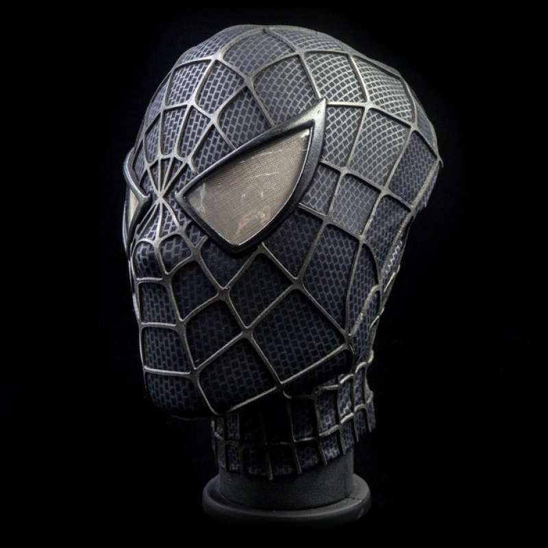 Jual Spiderman 3 Life Size Wearable Mask - Venom Black Suit (tobey ...