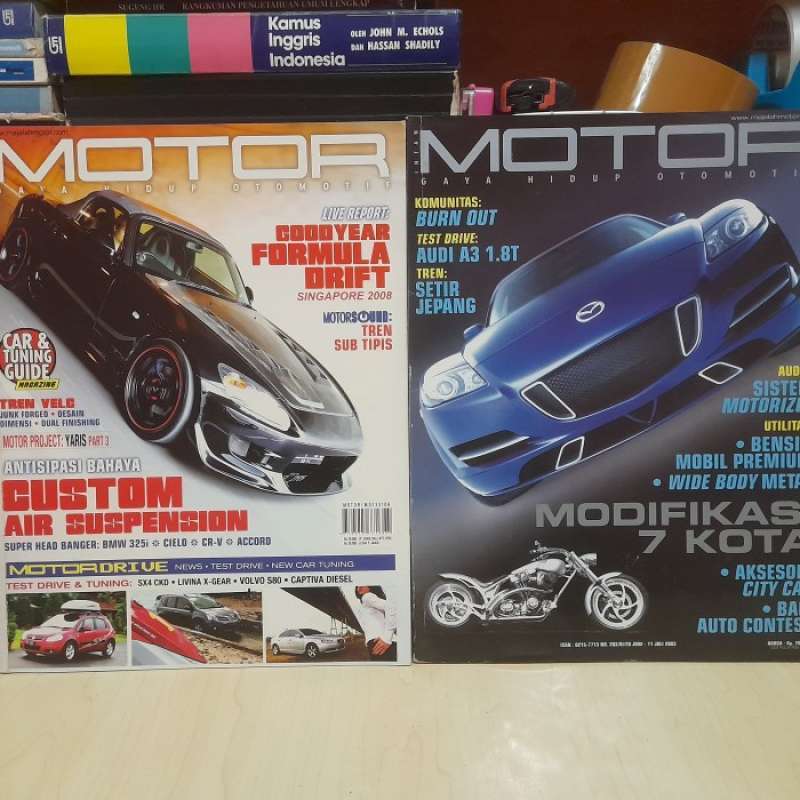 Jual Motor - Majalah Modifikasi Otomatif - Paket 1 Di Seller Velvet ...