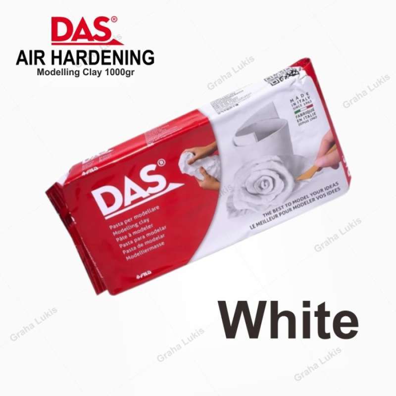 Jual Das Modelling Air Drying Clay White - 1000gr - Stone Di Seller ...