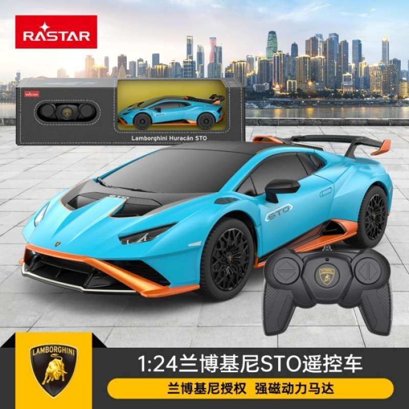 Jual Rastar Rc Lamborghini Huracan Sto 1/24 Scale Remote Control 2.4ghz ...