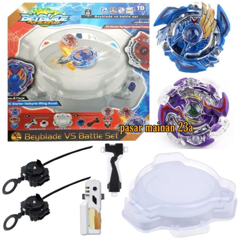 Jual Mainan Gangsing Beyblade Burst Beyblade Vs Battle Set Launcher ...