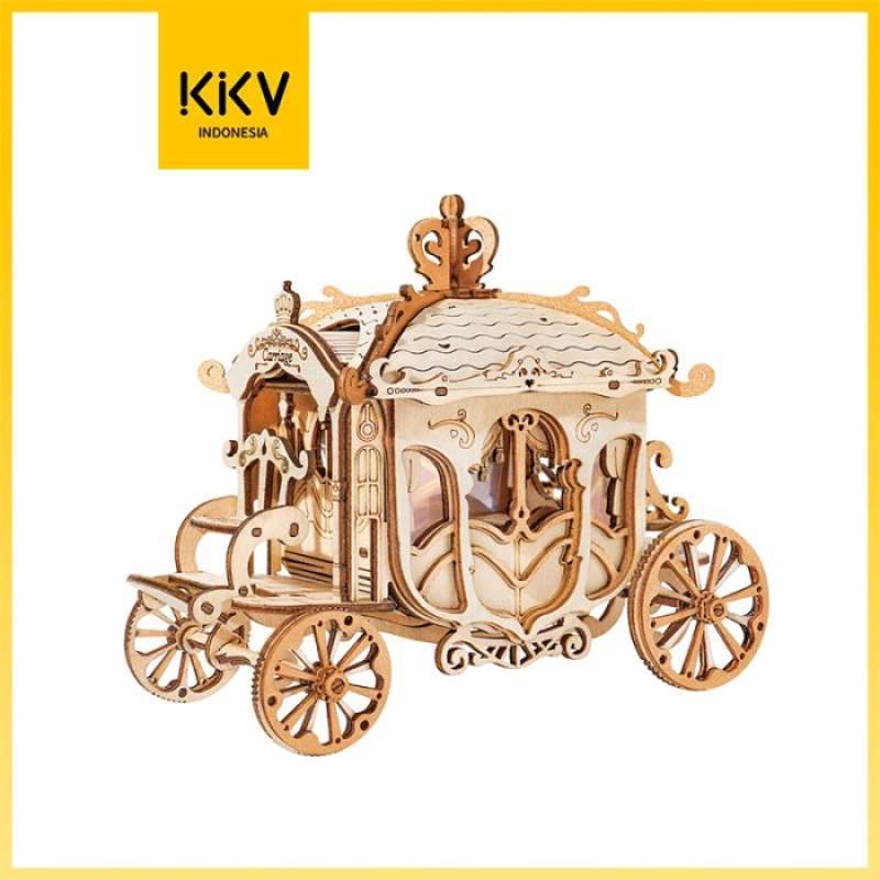 Jual Kkv - Rolife 3d Wooden Puzzle Anak Diy Berbagai Bentuk Bahan Kayu ...