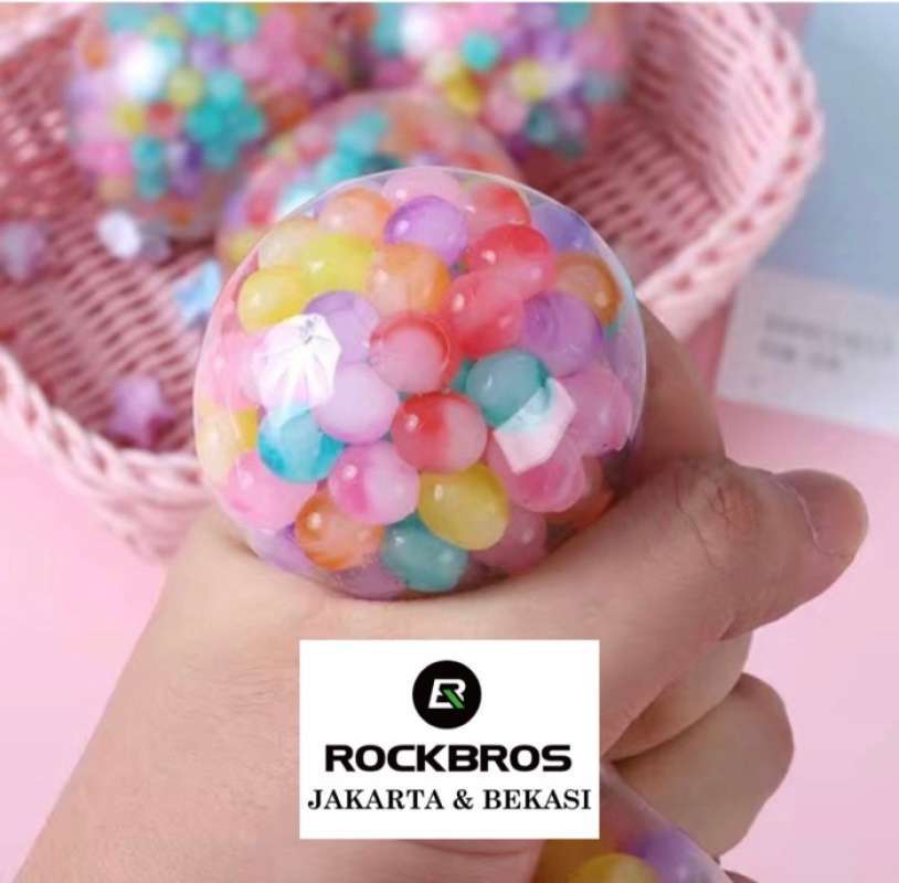 Jual Squishy Jelly Ball Bola Dna Stress Relieve Fidget Toys Squeeze ...