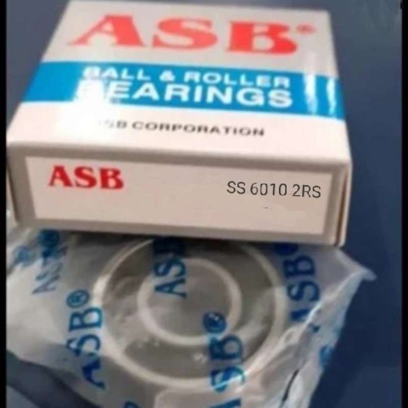 Promo Ss 6010 2rs Asb Stainless Ball Bearing Tutup Seal Diskon 23% Di Seller Zabimaru Store ...