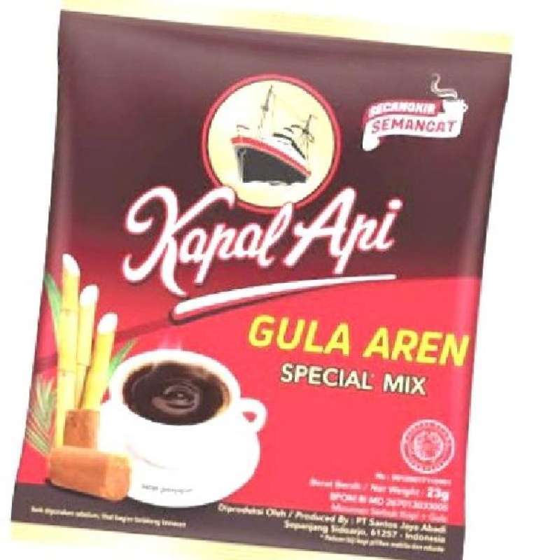 Jual Kopi Kapal Api Gula Aren Special Mix..1 Reneng 10 Sashet Di Seller ...