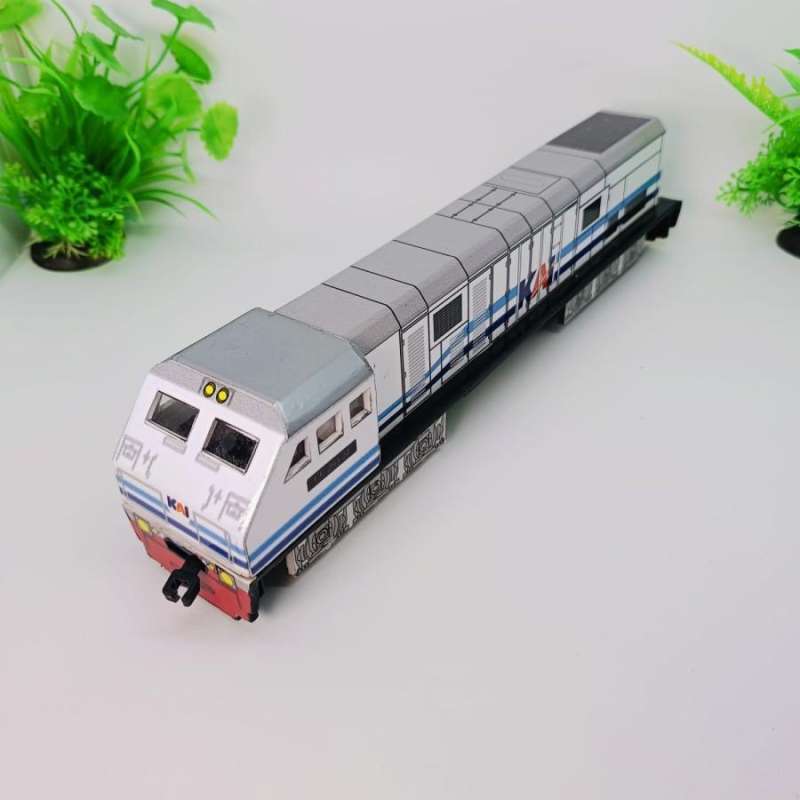 Jual Miniatur Lokomotif Cc 203 Putih Biru Di Seller Spoorray-shop ...
