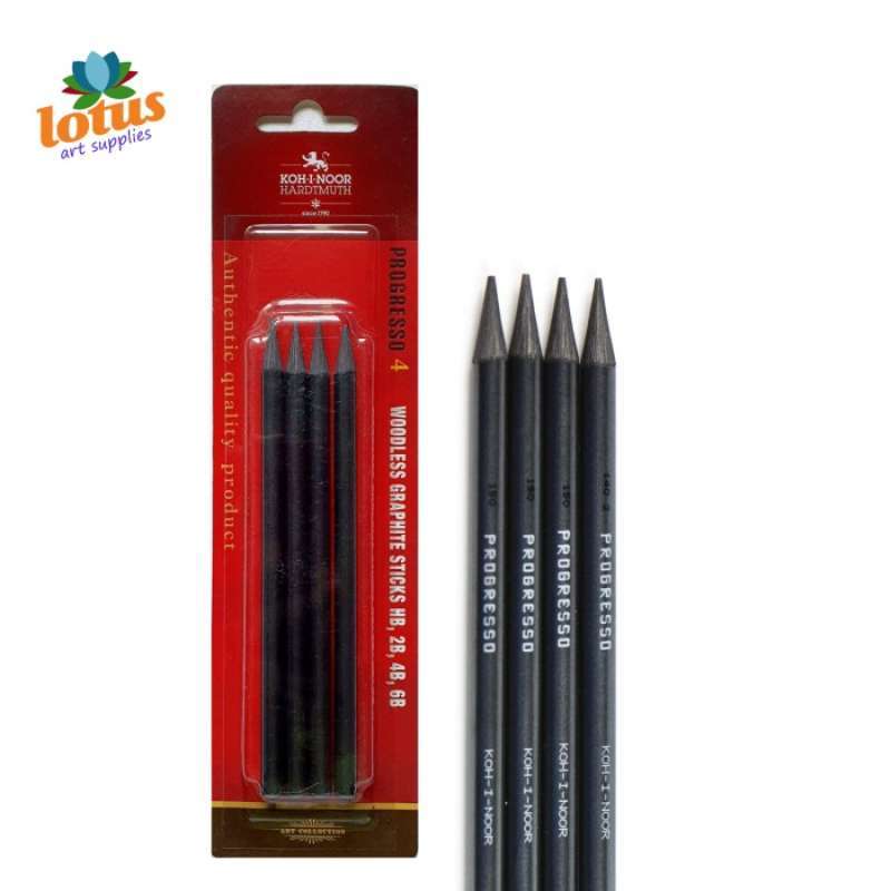 Jual Koh-i-noor Progresso Woodless Graphite Pencil Set X 4 Di Seller Tombstone - Cengkareng ...