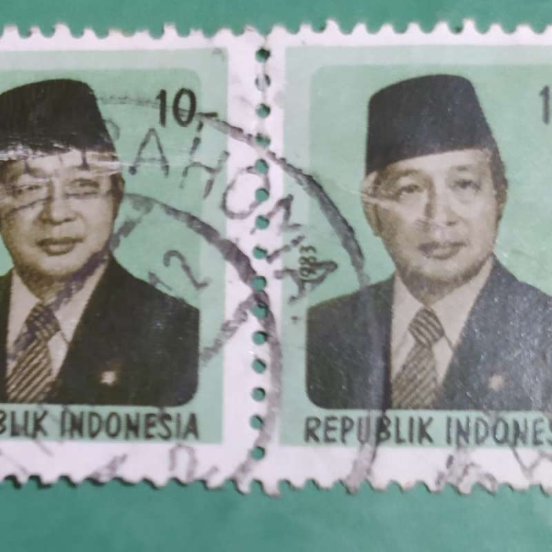 Jual Perangko Soeharto, Perangko Kuno Suharto 1983, Perangko 10 Sen ...