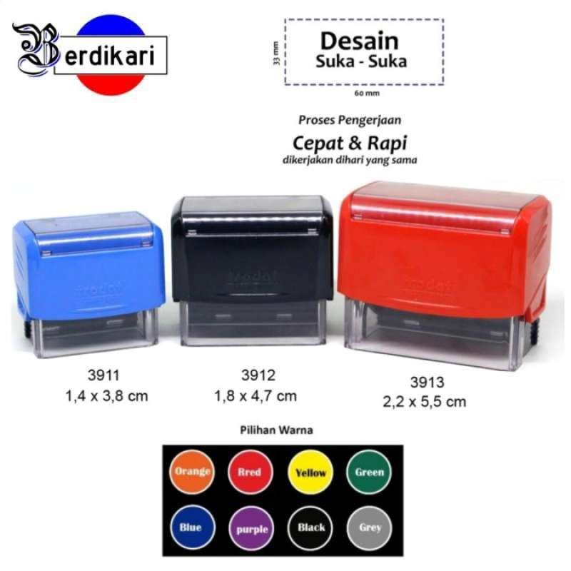 Jual Stempel Trodat Otomatis Nama/dokter/marketing/logo Di Seller Tombstone - Cengkareng Timur ...