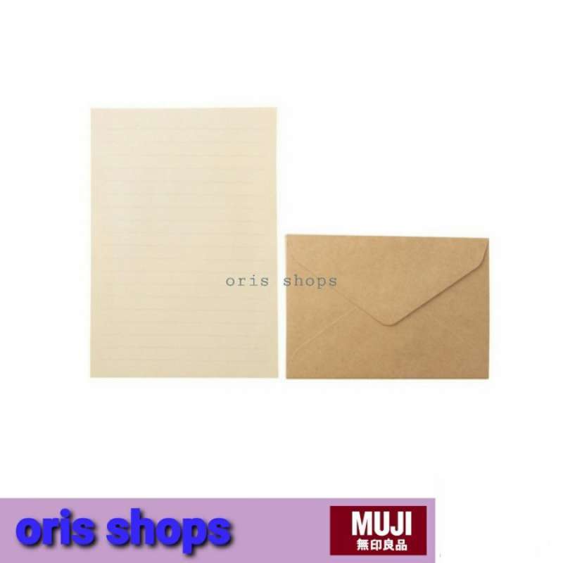 Jual Muji - Craft Paper/letter Set A5 || Kertas Surat Di Seller ...