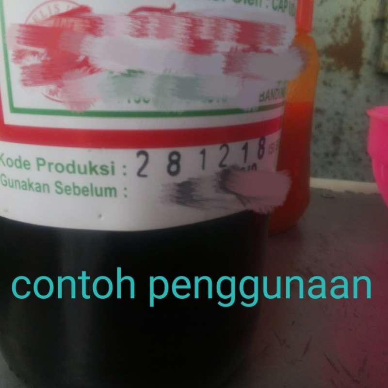 Jual Stempel Angka Tanggal Kadaluarsa / Cap Nomor Kode / Harga Bon ...