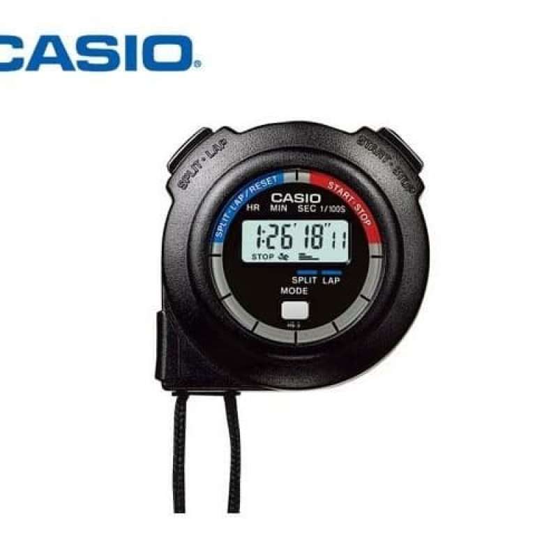 Jual Stopwatch Casio Hs-3 | Stop Watch Casio Hs3 Alat Pengukur Waktu Di ...