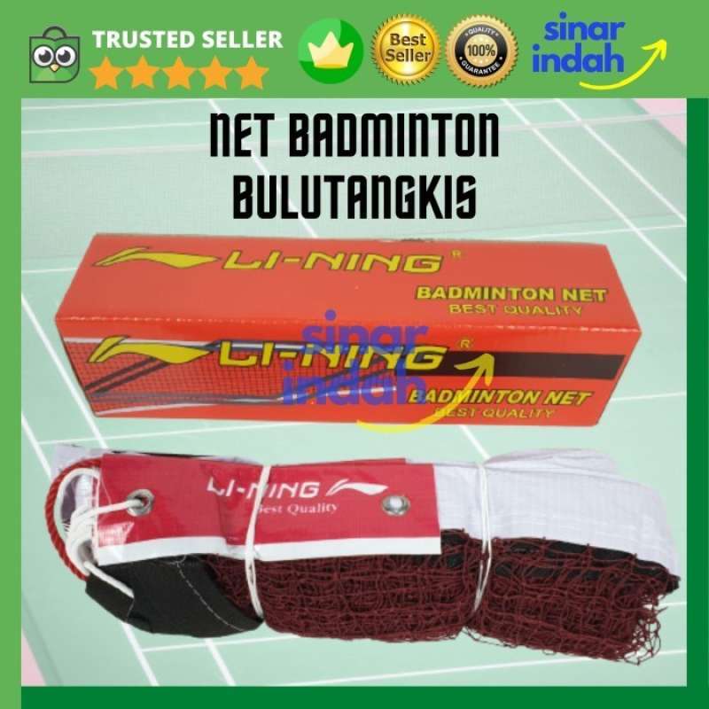 Jual Net Badminton / Jaring Bulutangkis Premium Jaring Merah Import ...