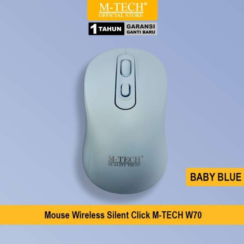 Promo W70 Silent Mouse Wireless 2.4 Ghz - Tosca Diskon 23% Di Seller Mari Cell - Linggajaya ...