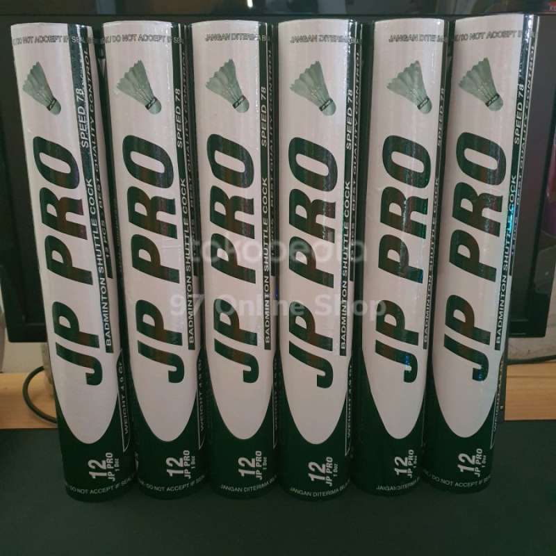 Jual Shuttlecock Jp Pro Hijau|original Djaya Pro Industry| Kok ...