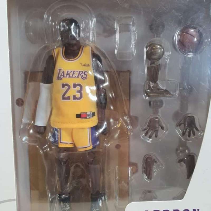 Jual Figure Lebron James Lakers Motion Masterpiece Series 1 Nba Players ...